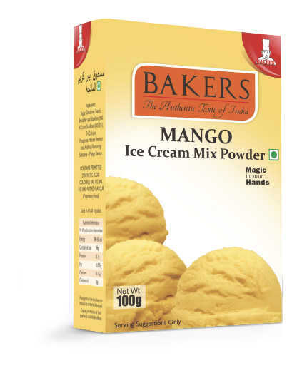 Ice Cream Mix Powder Mango - Bakers Food India